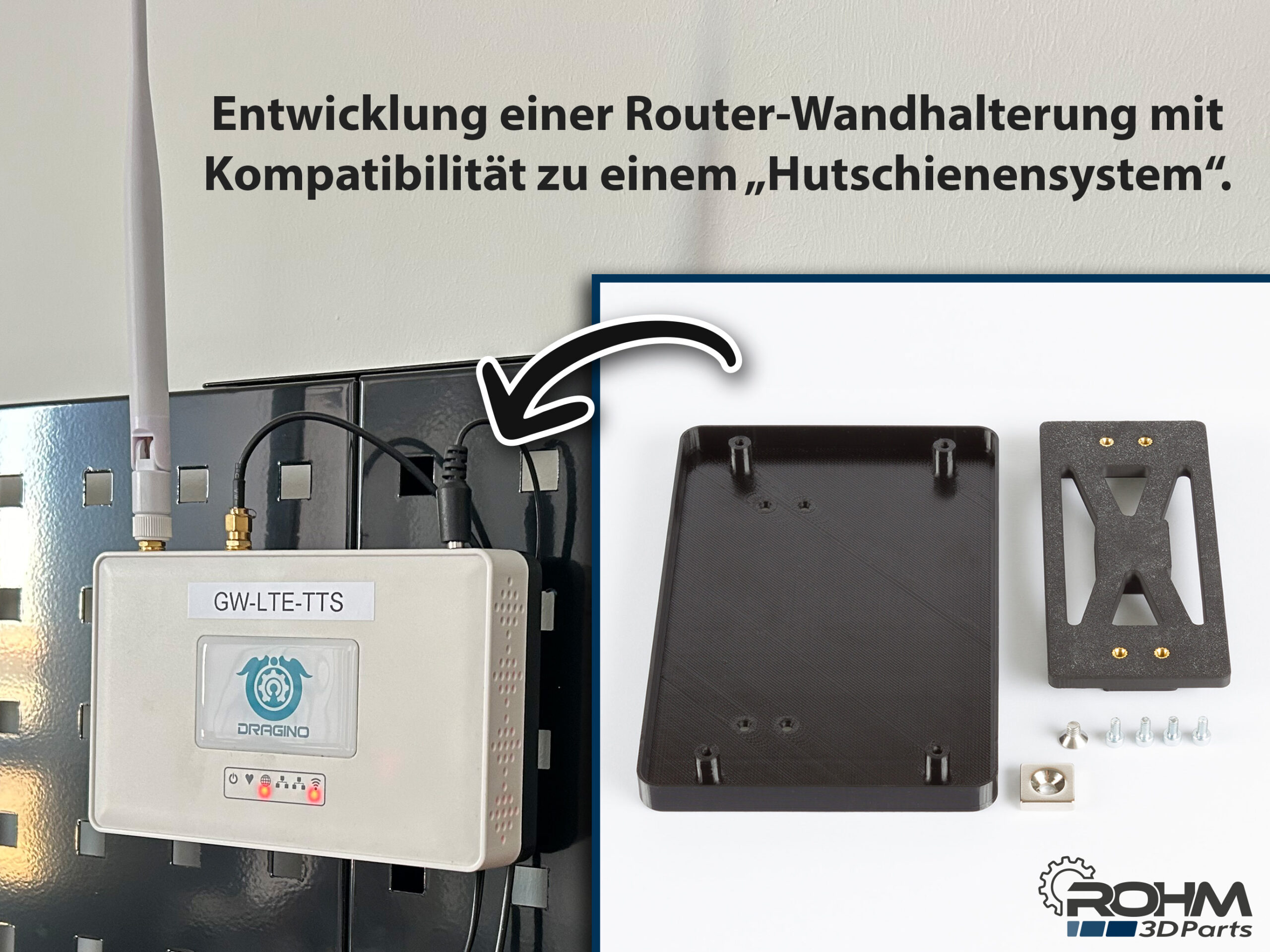 Individuelle Halterung für Hutschienen-Systeme | TBM Raceparts